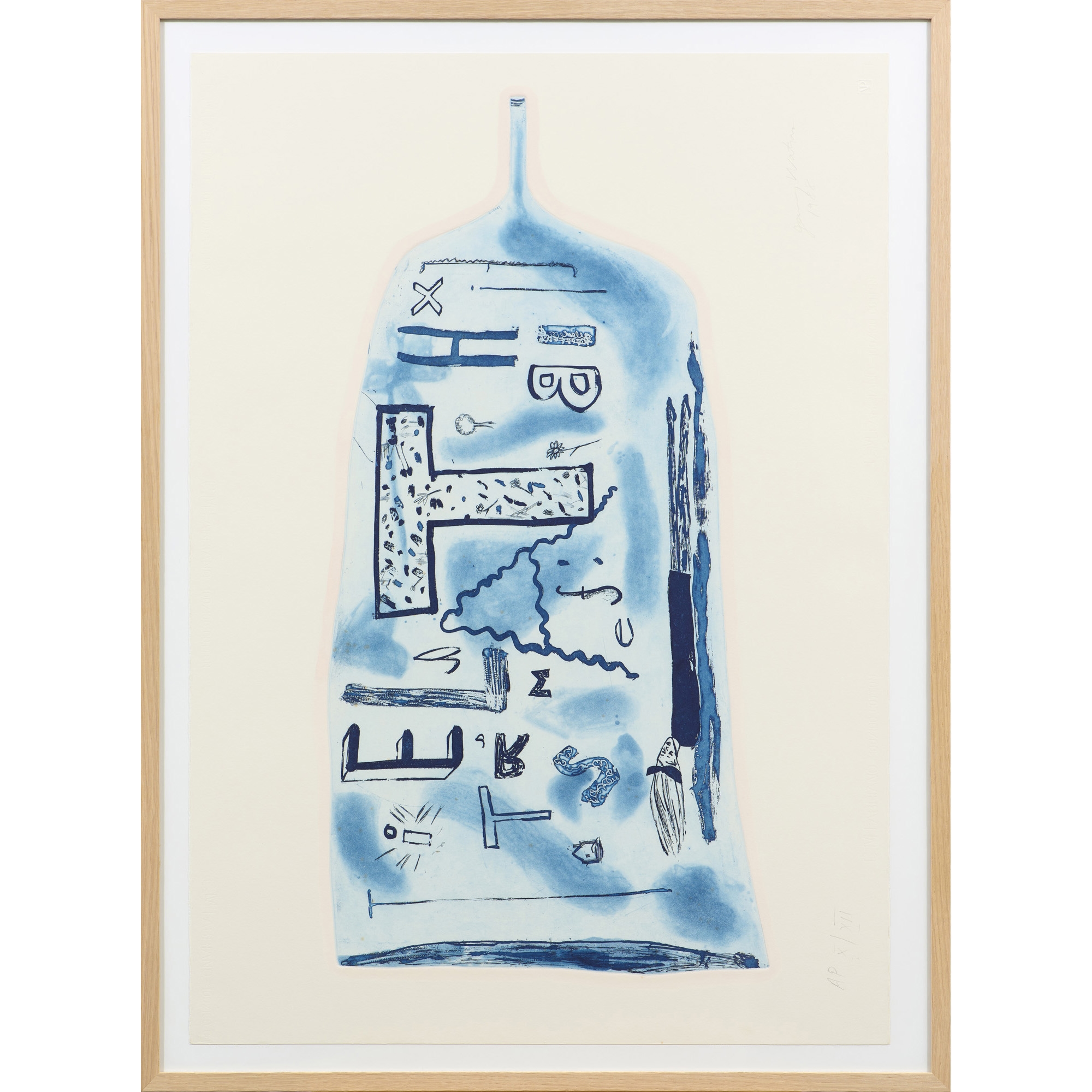 Jenny Watson | Bottled Memories (3) 1988 (1988) | MutualArt