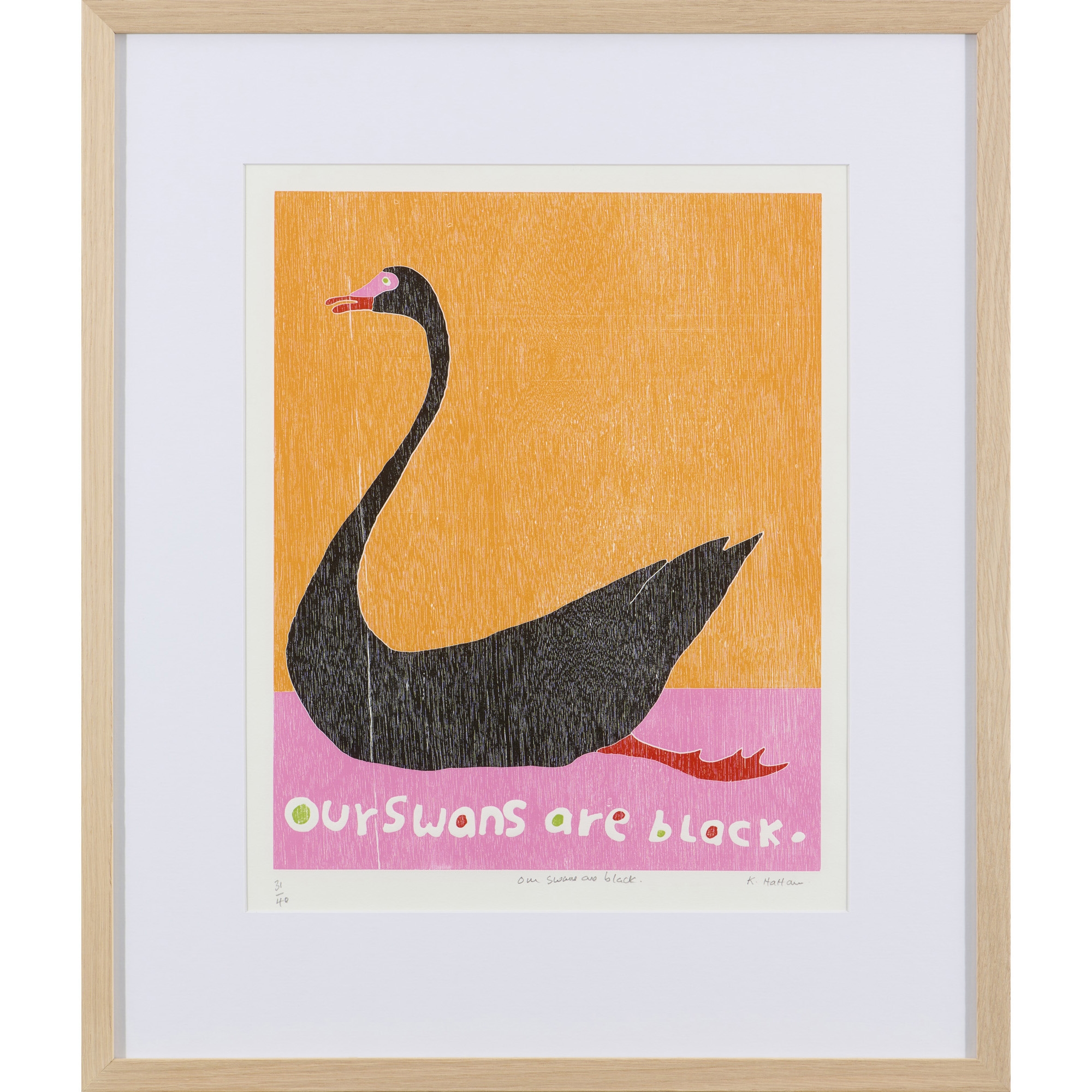 Katherine Hattam | Our Swans are Black 2022-23 (2022 - 2023) | MutualArt