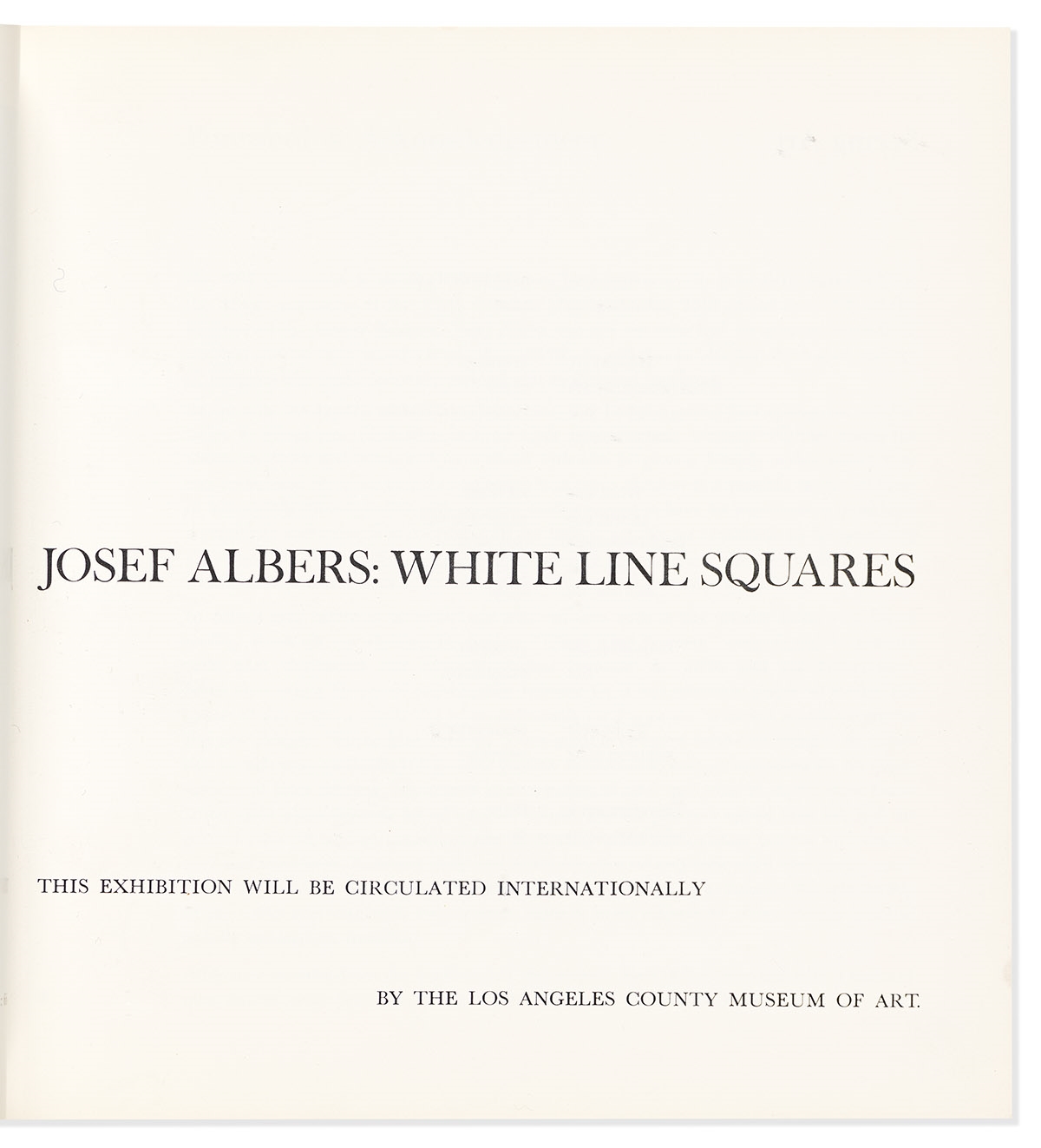 Josef Albers | Albers, Josef (1888-1976) Josef Albers: White Line ...