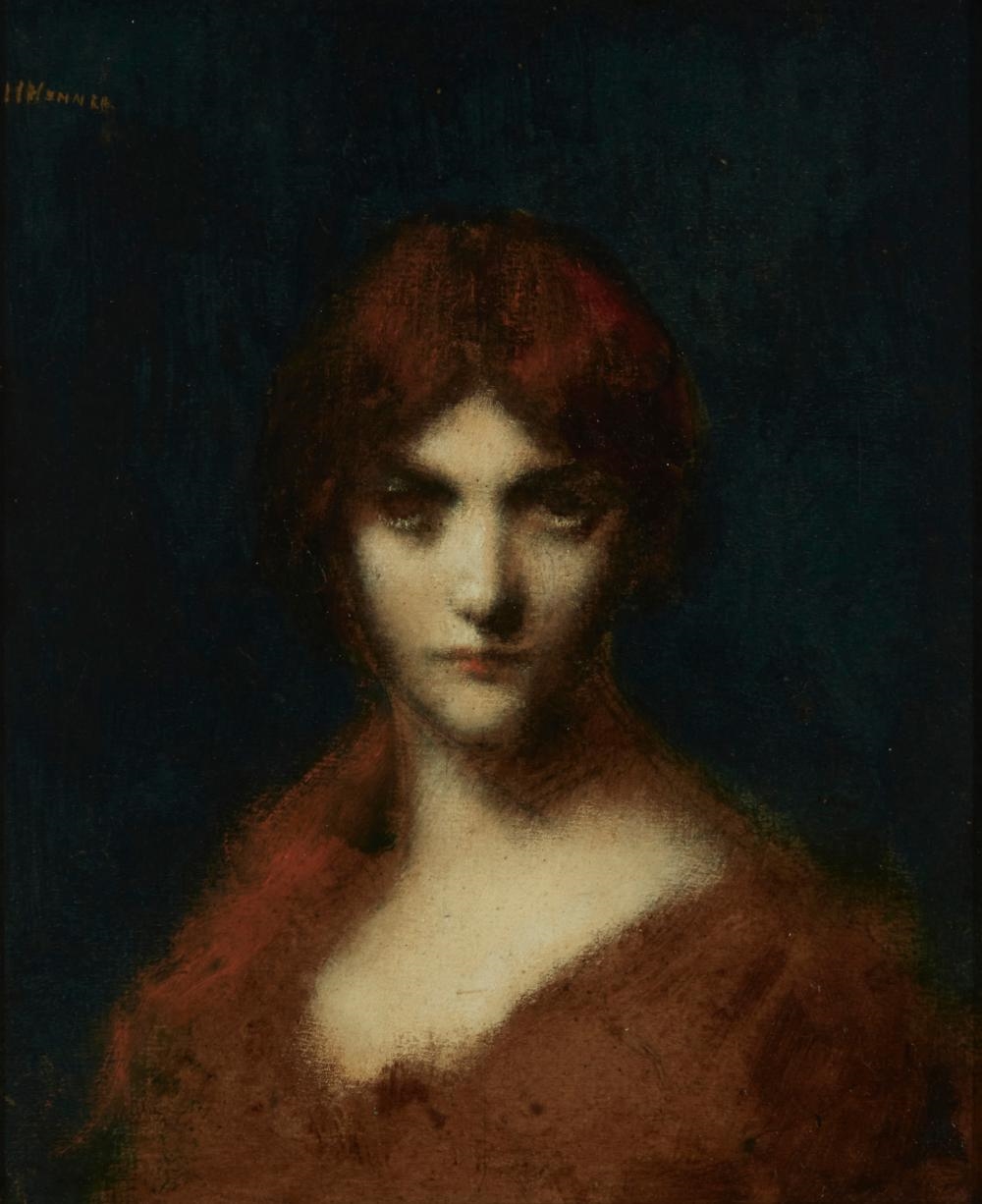Jean-Jacques Henner | ALSATIAN YOUNG WOMAN | MutualArt