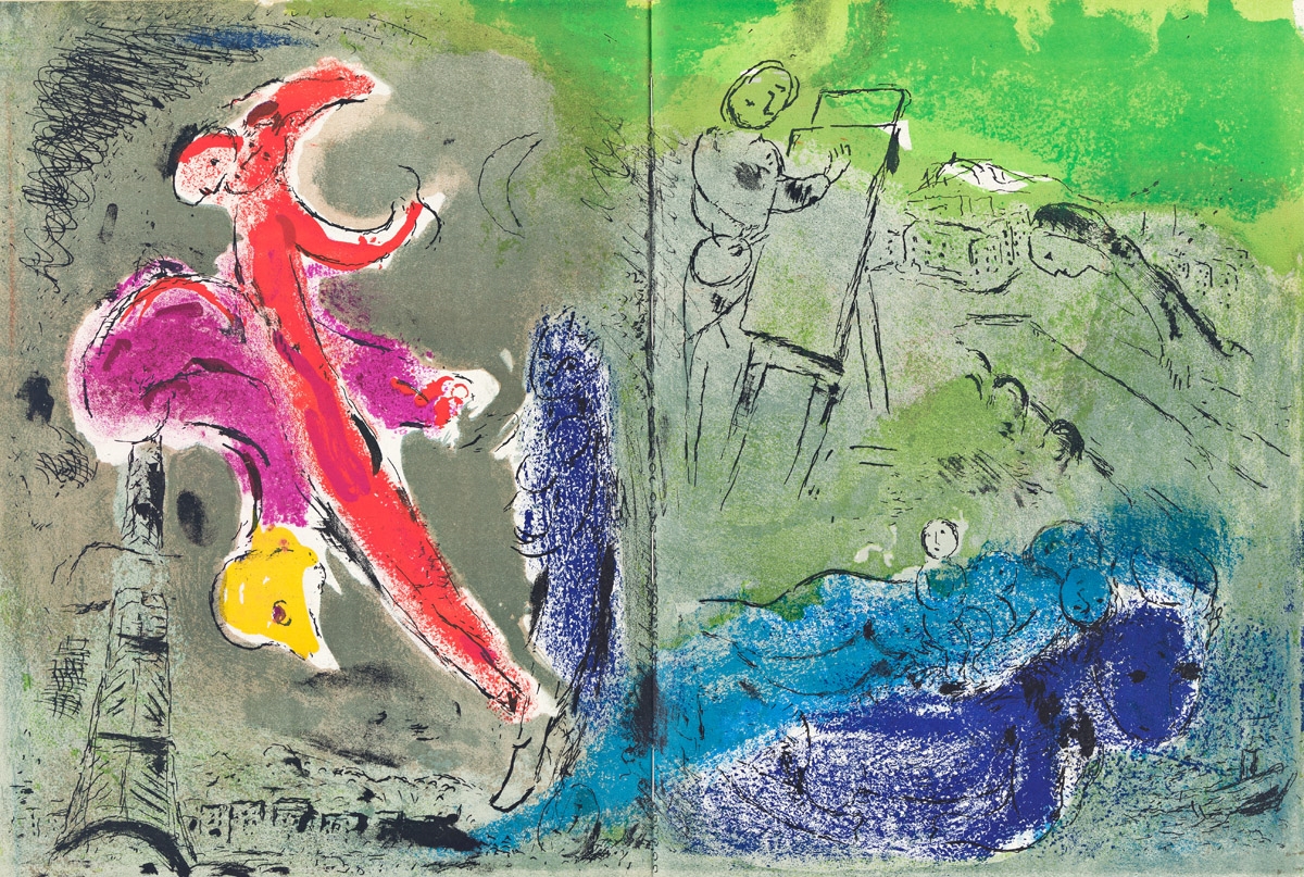 Marc Chagall | Regards sur Paris (1960) | MutualArt