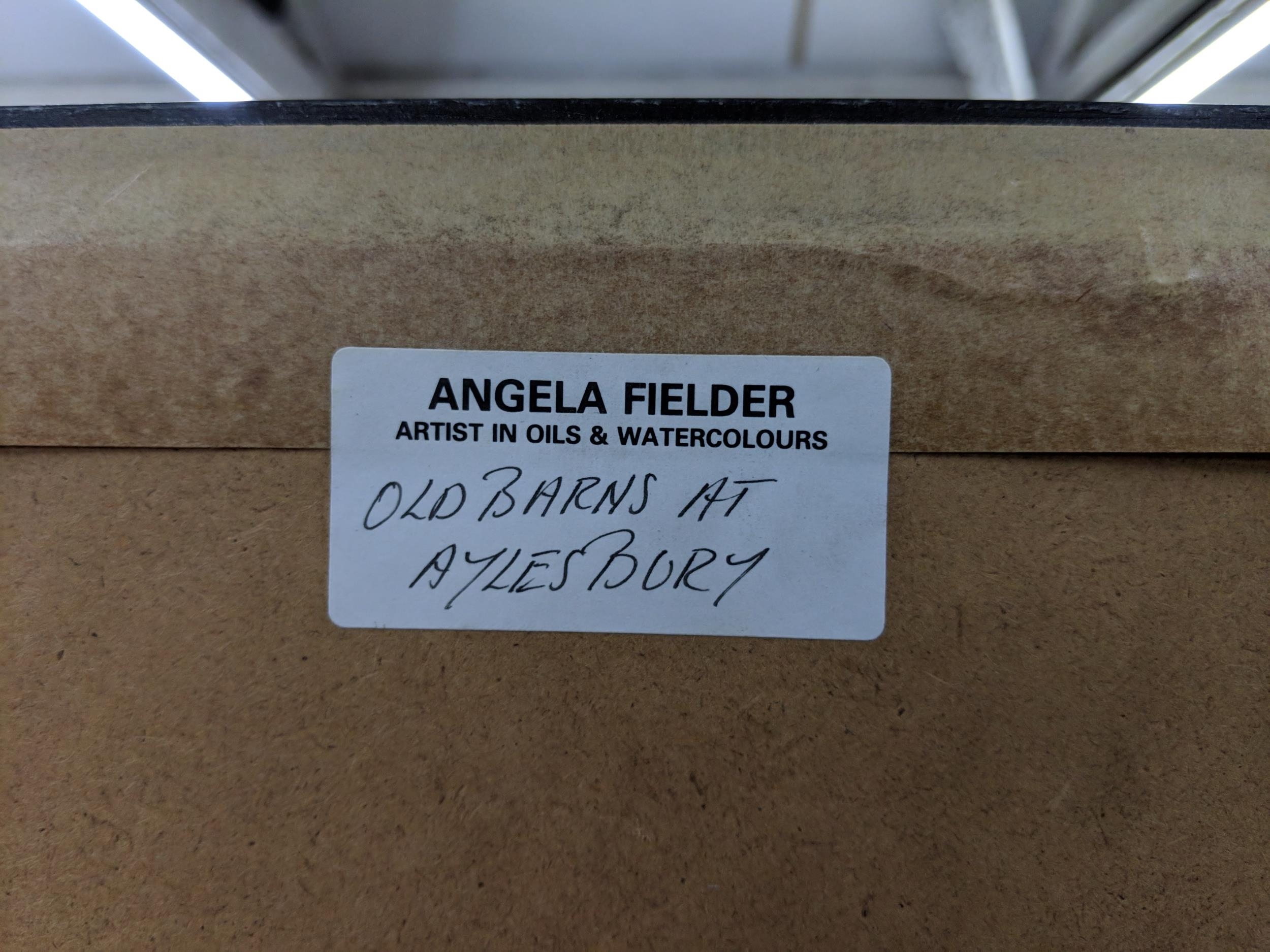 Angela Fielder | A watercolour depicting a farmyard scene in Aylesbury ...