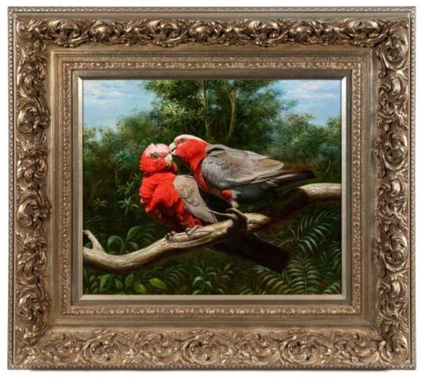 Ted Ward | Painting of Galah Birds, Ted Ward | MutualArt