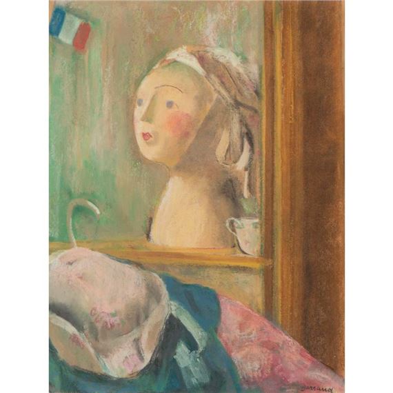 Maurice Barraud | Femme masquée | MutualArt