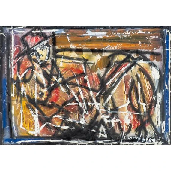 Jimmy Locca | Portrait abstrait | MutualArt