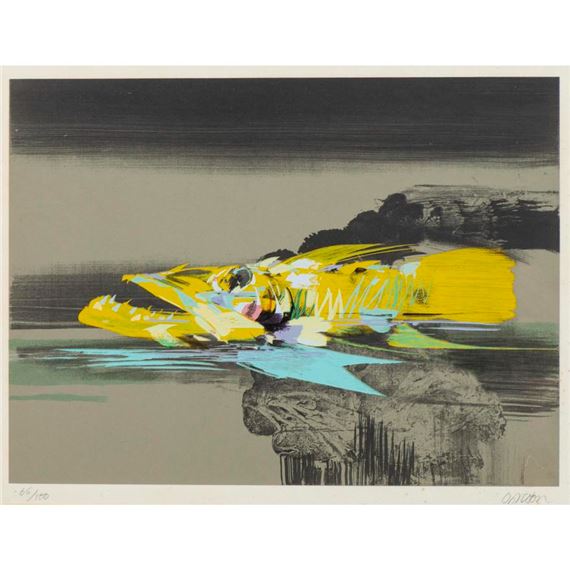Alejandro Obregón | Baracuda | MutualArt