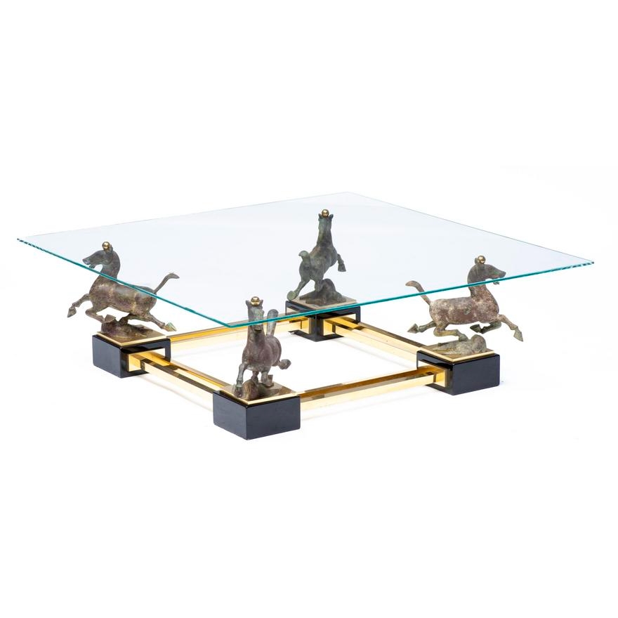 Maison Charles | Table basse dite Cheval volant du Gansu (Circa 1970) | MutualArt