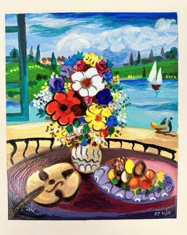 Shlomo Alter | Balcony Cello | MutualArt