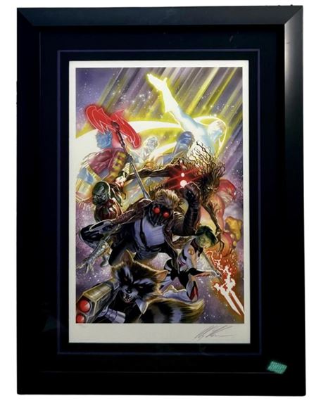 Alex Ross | Signed Alex Ross Guardians of the Galaxy Litho | MutualArt