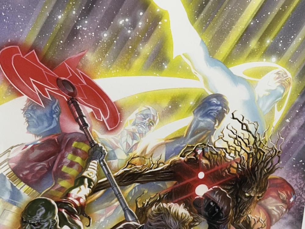 Alex Ross | Signed Alex Ross Guardians of the Galaxy Litho | MutualArt