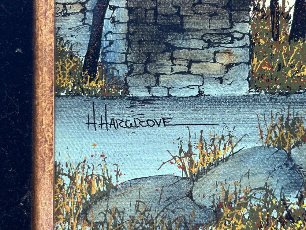 H. Hargrove | 2pc. H. Hargrove Serigraphs on Canvas | MutualArt