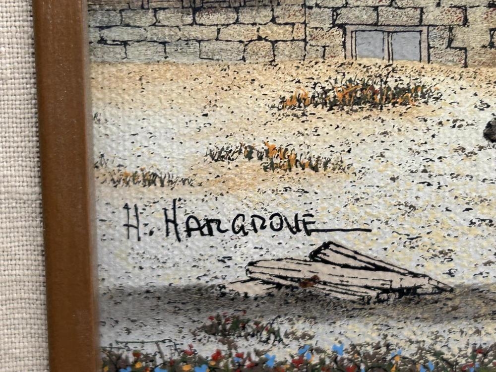 H. Hargrove | 2pc. H. Hargrove Serigraphs on Canvas | MutualArt