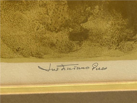 Justiniano Pires | Signed Justiniano Pires Owl Lithograph | MutualArt