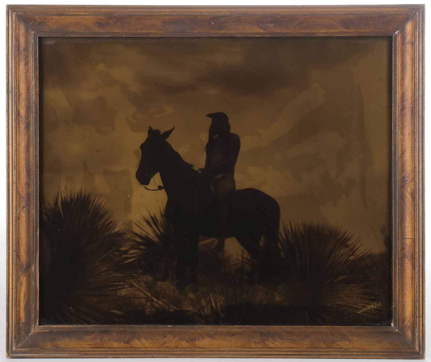 Edward S. Curtis | The Scout-Apache (1906) | MutualArt