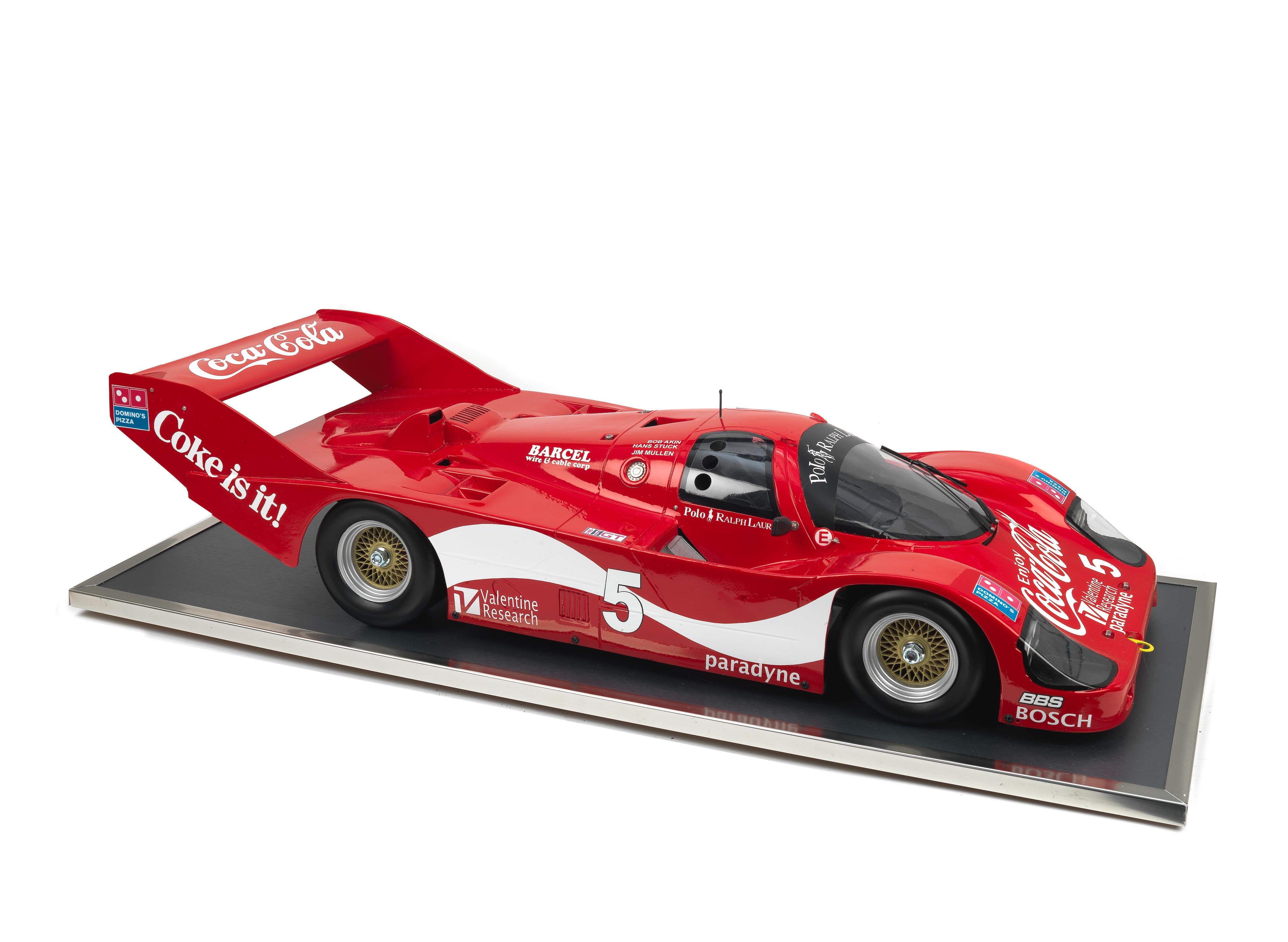 Javan Smith | A 1:5 scale model of the 1984 Bob Akin IMSA 'Coca-Cola ...