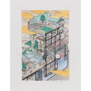 Akira Yamaguchi | Scenes in and around the station of Kyushu Railway (2018) | MutualArt