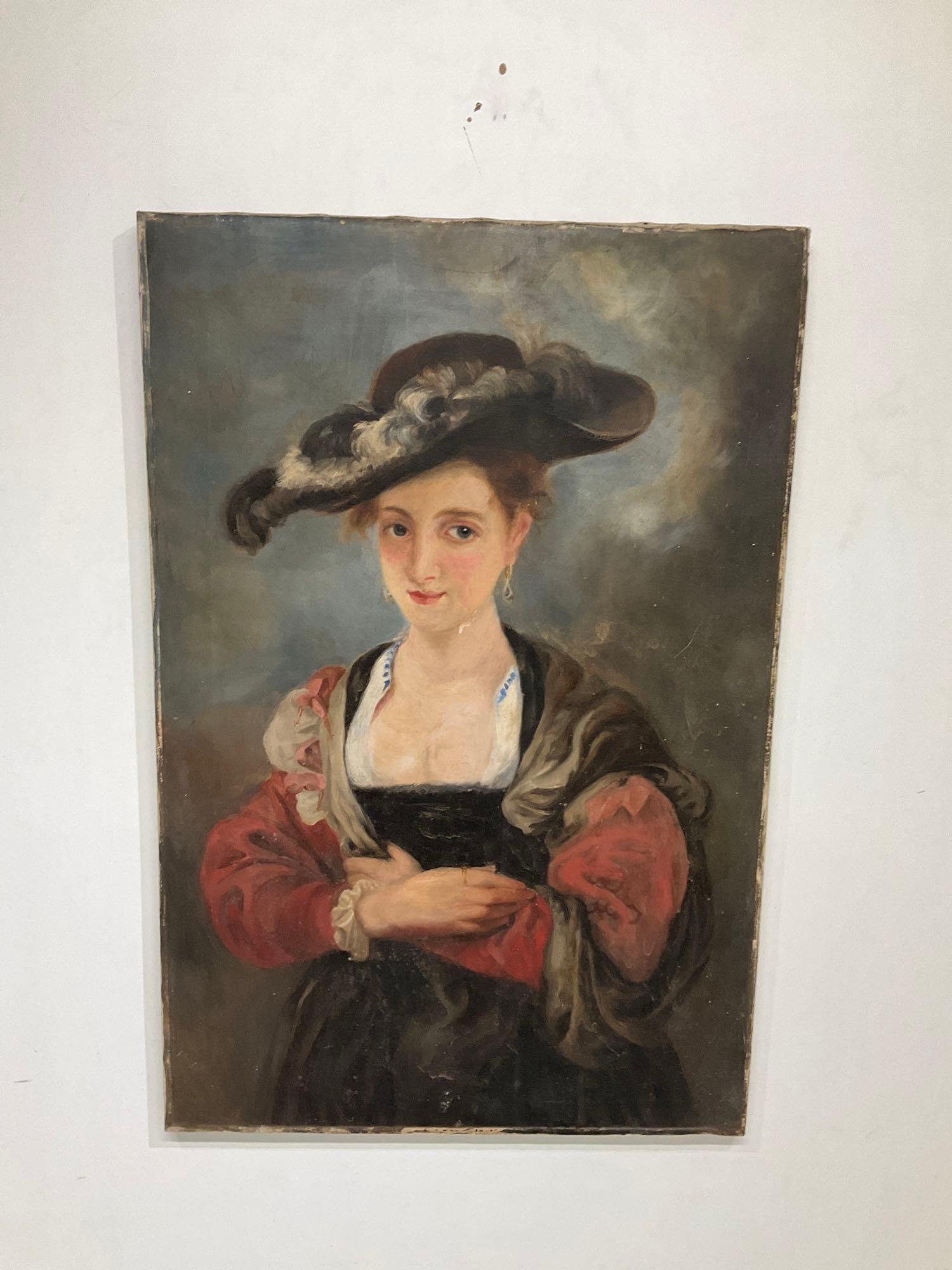 Peter Paul Rubens | reproduction portrait of Susanna Lunden (Le Chapeau ...