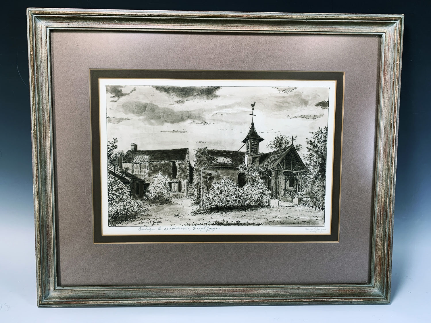 Marcel Jacque | MARCEL JACQUE VIEW OF THE HOUSE OF THEODORE ROUSSEAU ...