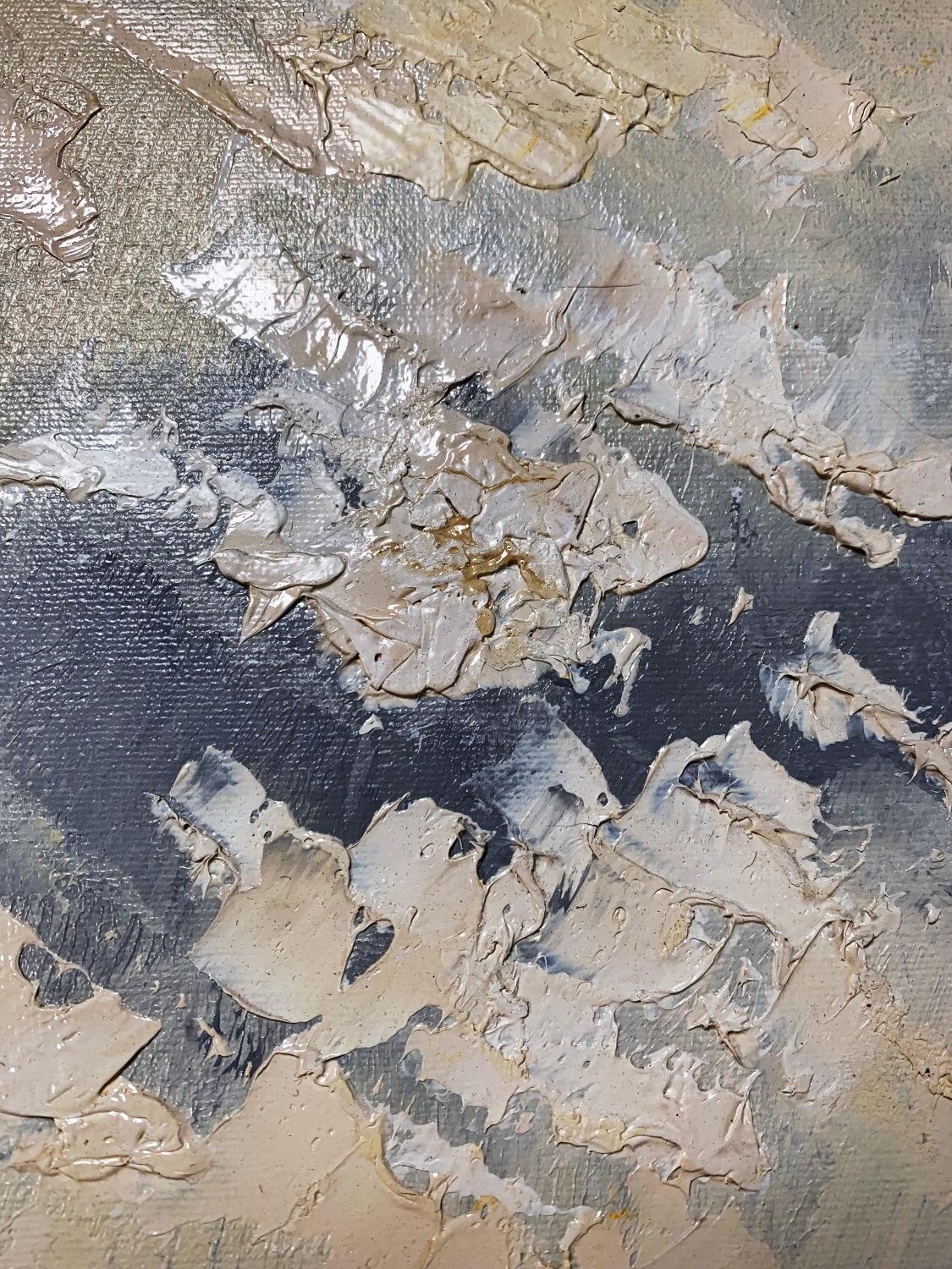 W. Jones | HARBOR PAINTING ON CANVAS SIGNED W. JONES | MutualArt