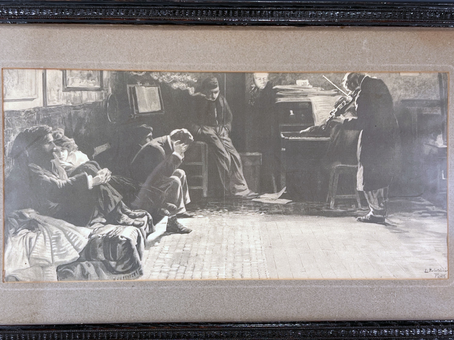Lionello Balestrieri | LIONELLO BALESTRIERI PRINT OF BEETHOVEN 1872 ...