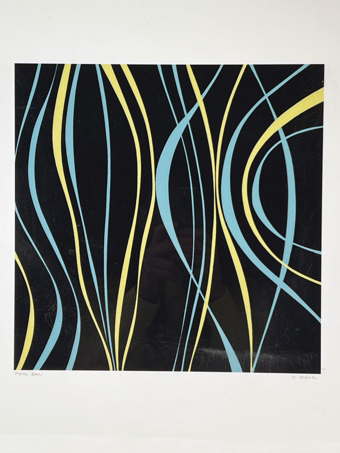 Denise Duplock | MARINE BLUE ART PRINT SIGNED DENISE DUPLOCK | MutualArt