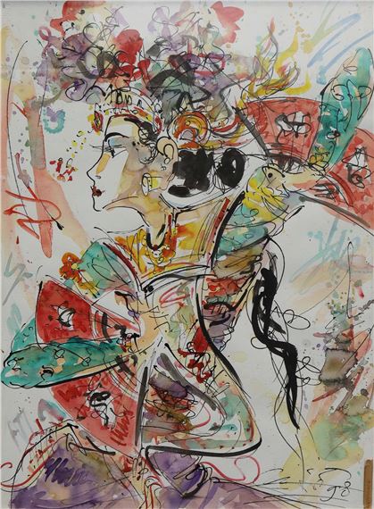 Nyoman Gunarsa | Balinese Dancer (1998) | MutualArt