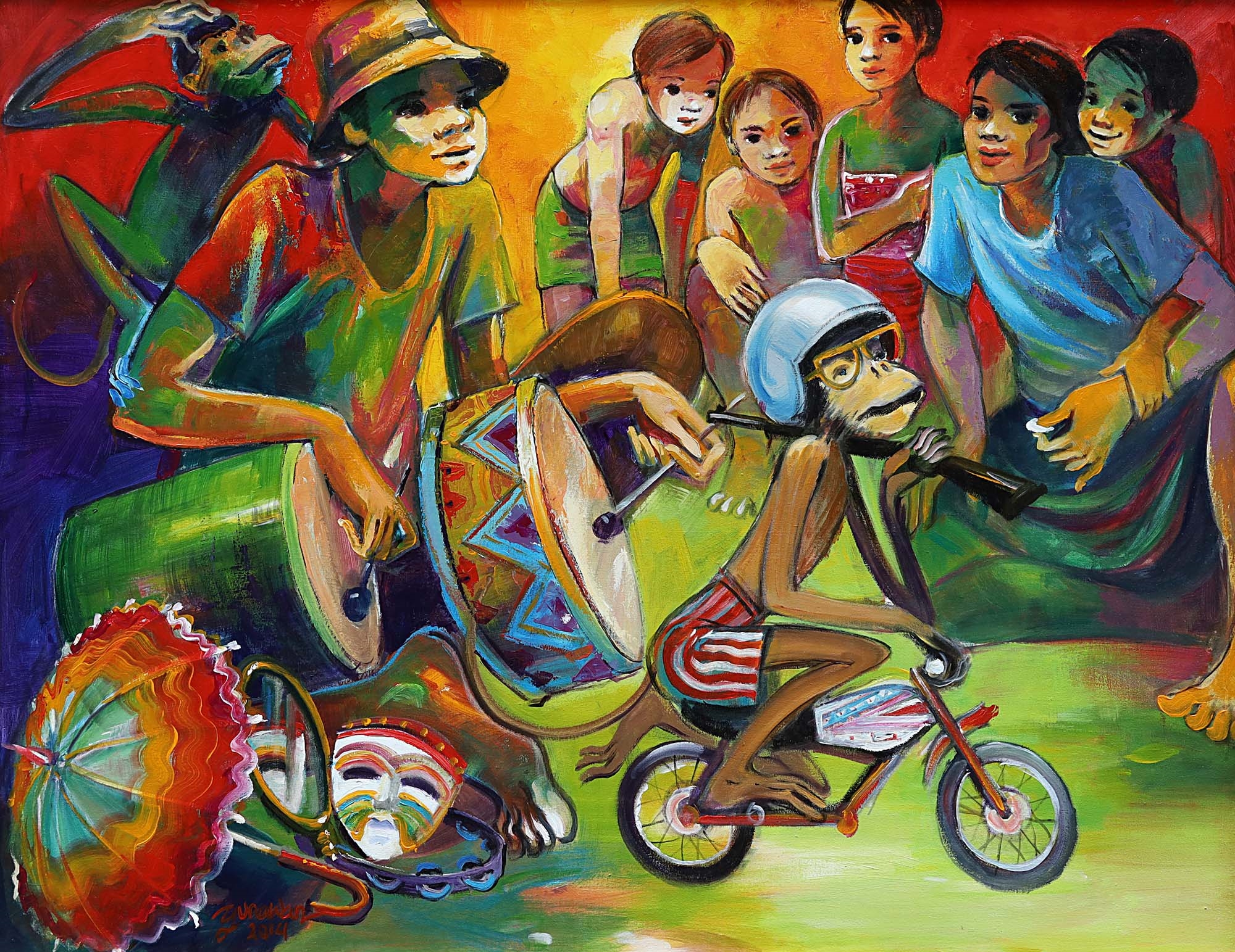 Gunawan Bagea | Women And Flower (2009) | MutualArt