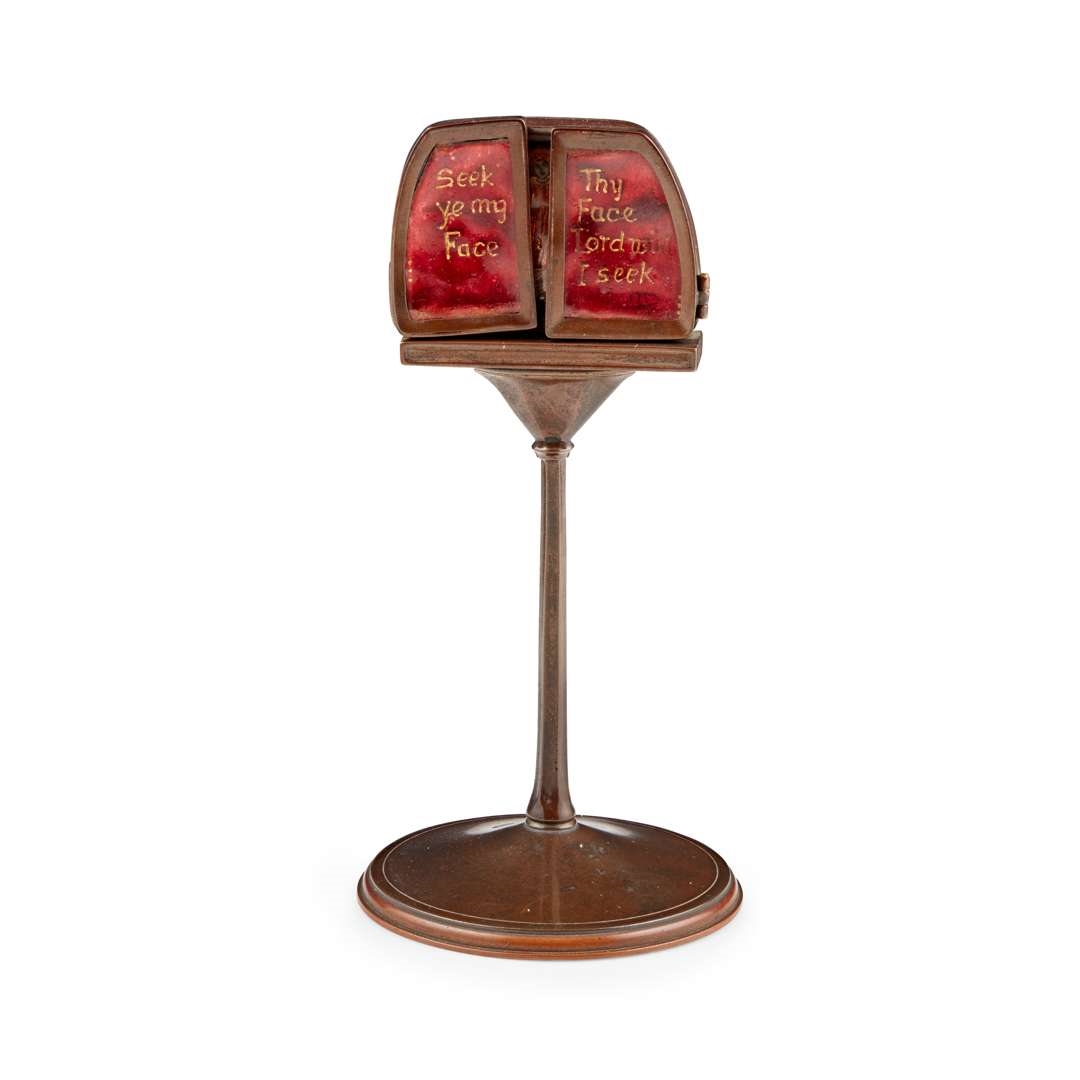 Phoebe Anna Traquair | 'SEEK YE MY FACE' ENAMEL TRIPTYCH, DATED 1906 ...