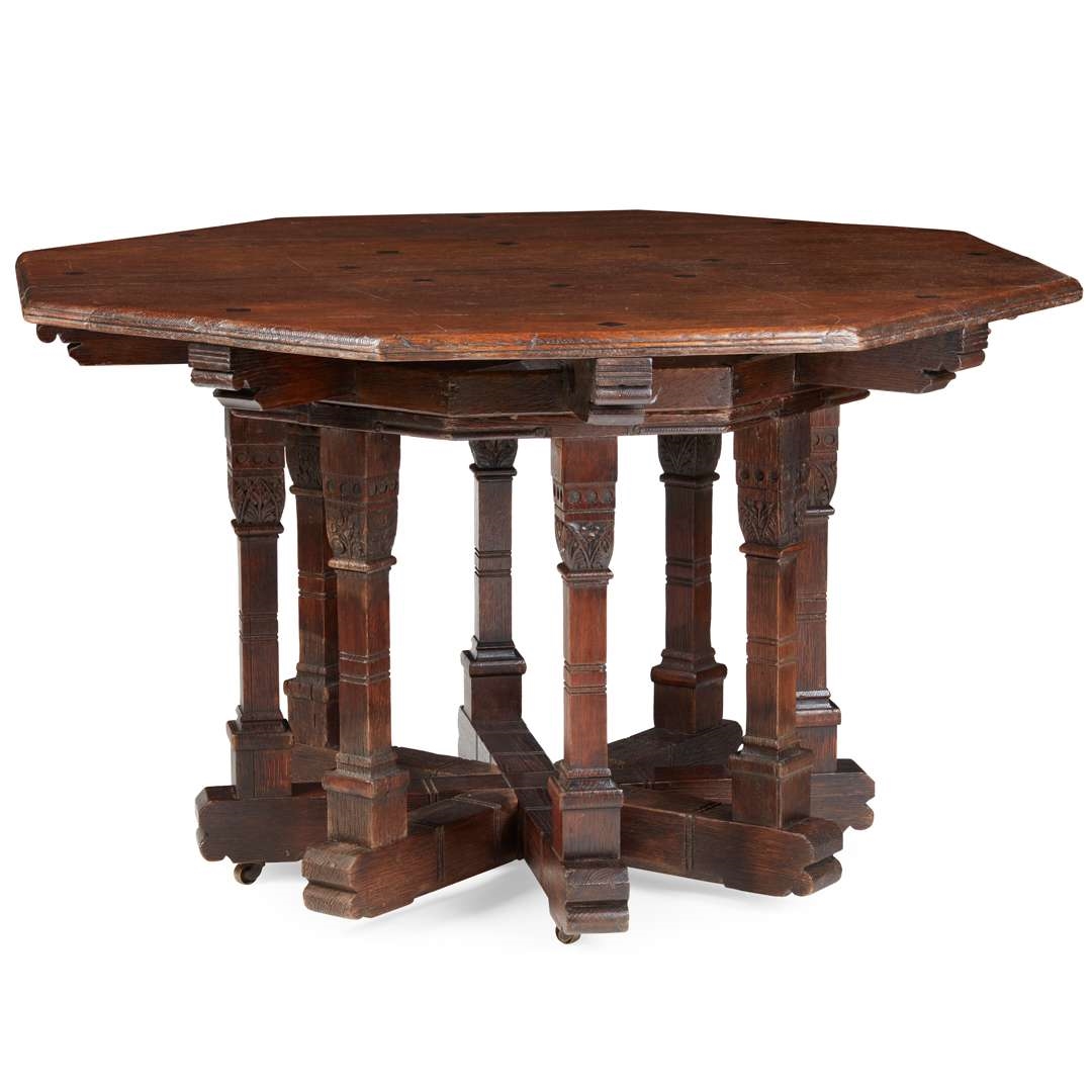 Bruce James Talbert | GOTHIC REVIVAL CENTRE TABLE, CIRCA 1870 (Circa ...