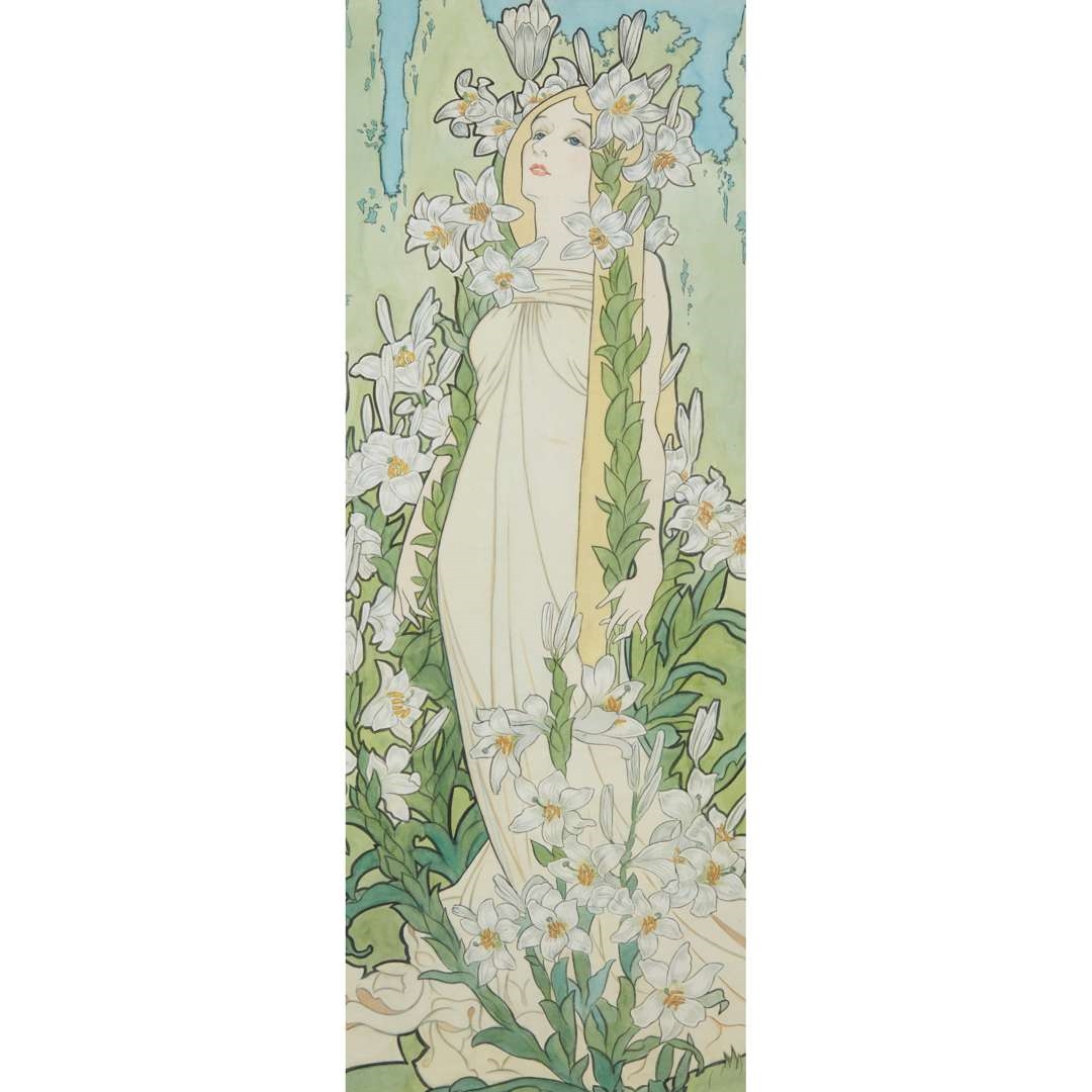 Alphonse Mucha | LILY | MutualArt