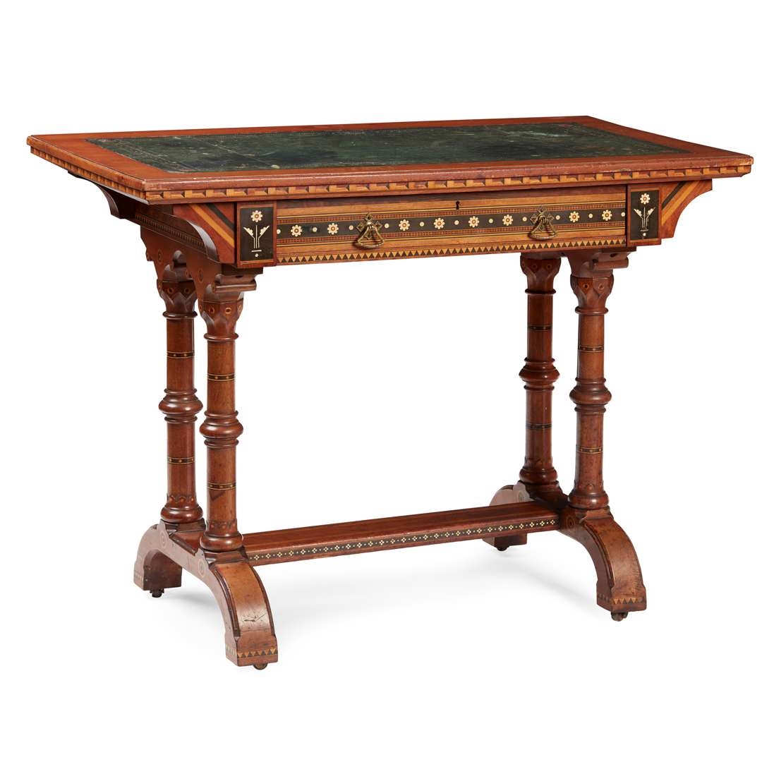 Bruce James Talbert | GOTHIC REVIVAL WRITING TABLE, CIRCA 1870 | MutualArt