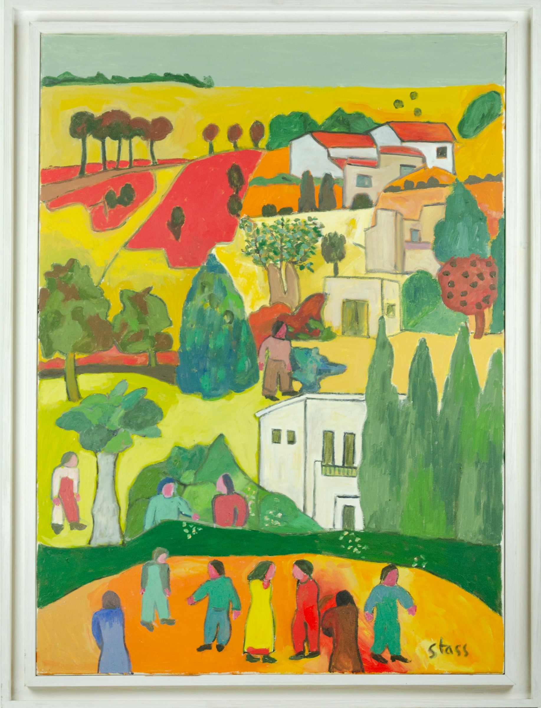 Stass Paraskos | The Village | MutualArt