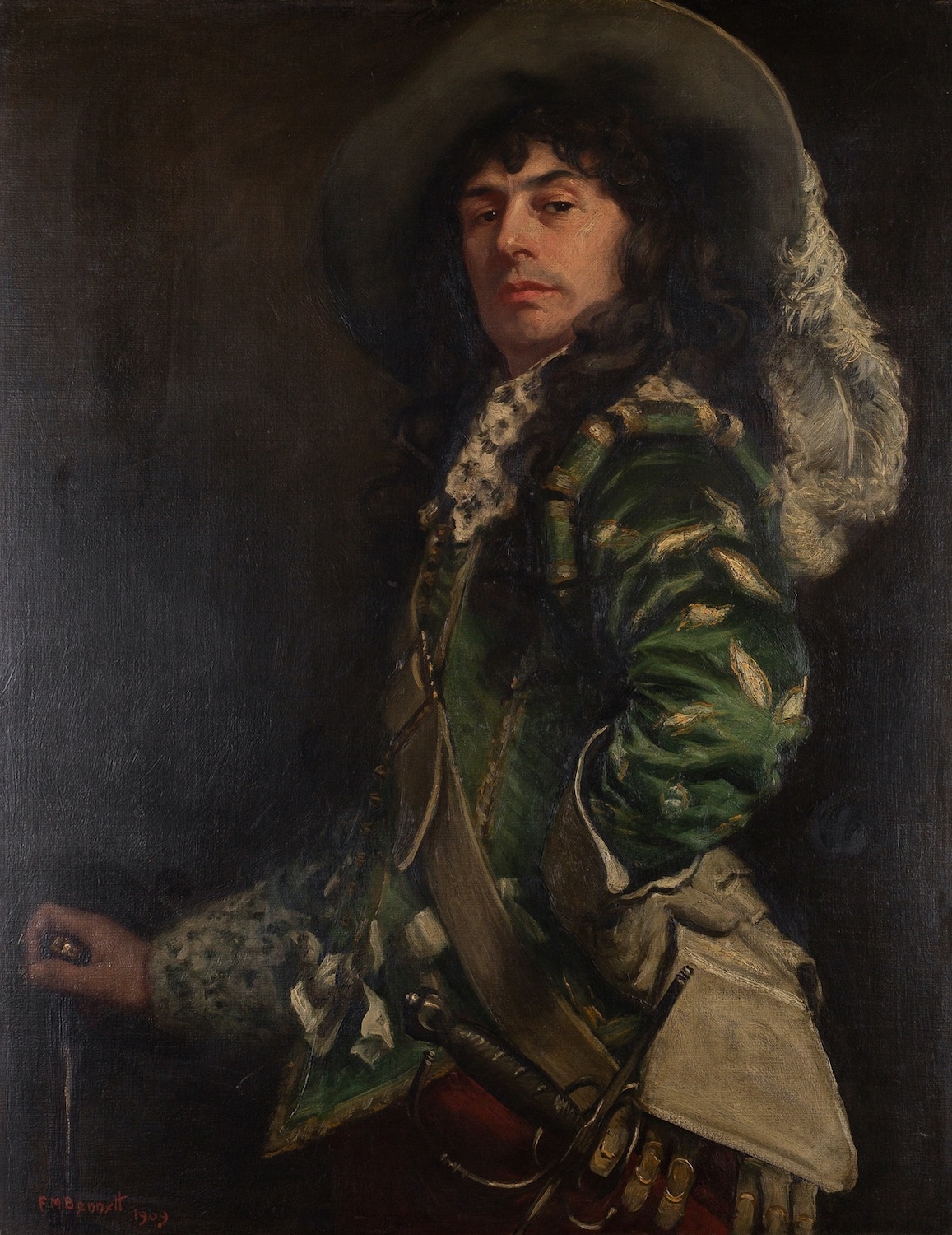 Frank Moss Bennett | ATTACHING THE HOOK | MutualArt