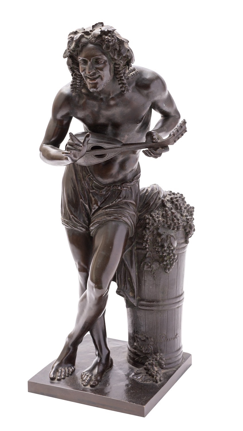 Francisque Joseph‏ Duret | a bronze model of a Bacchic musician (19th ...