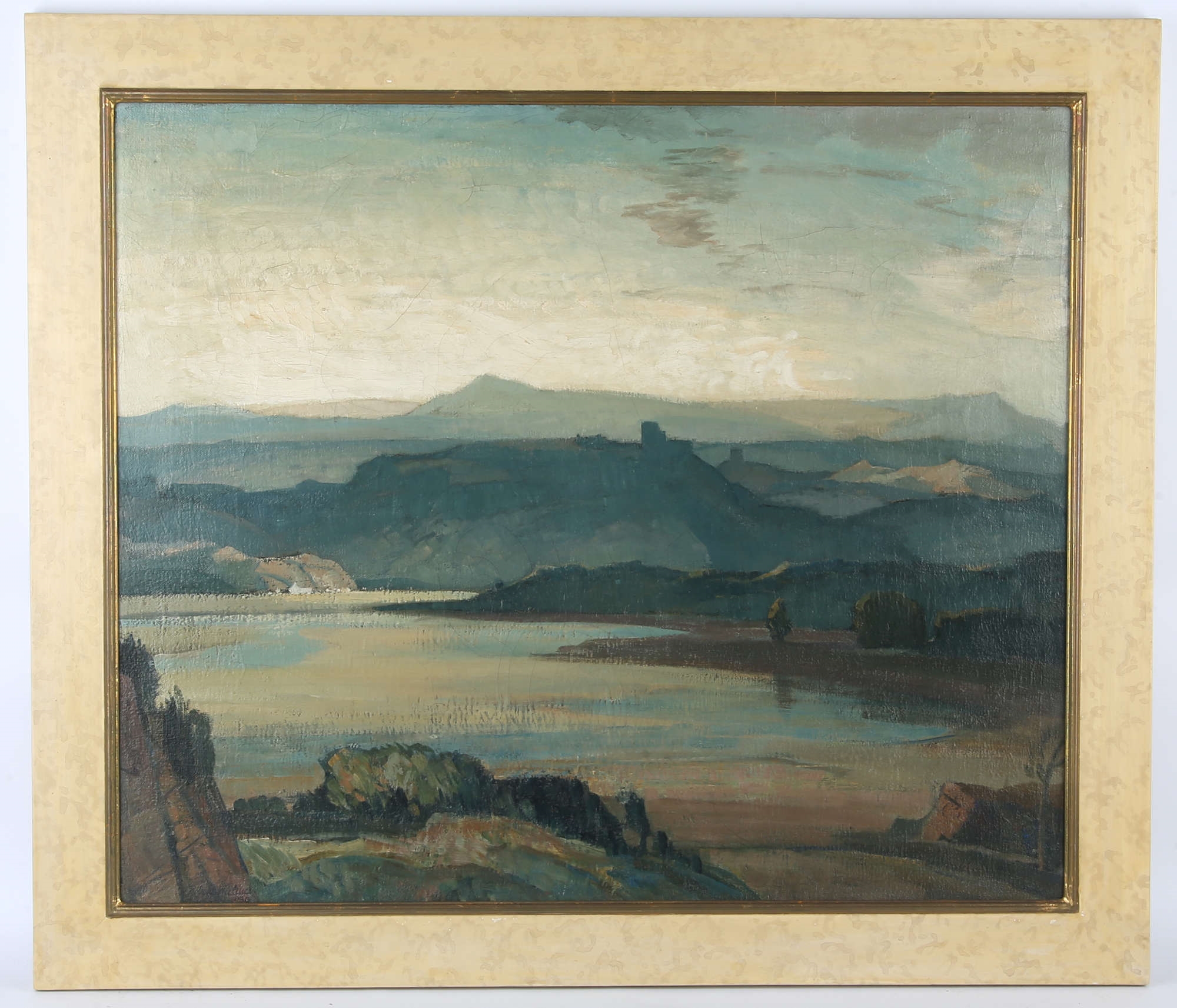 Robin Wallace | Robin Wallace (British 1897-1952). The Lake Mountains ...