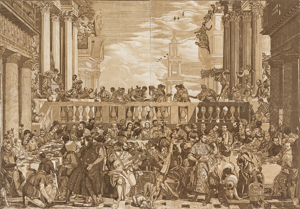 John Baptist Jackson | The Wedding Feast at Cana (1740 - 1745) | MutualArt