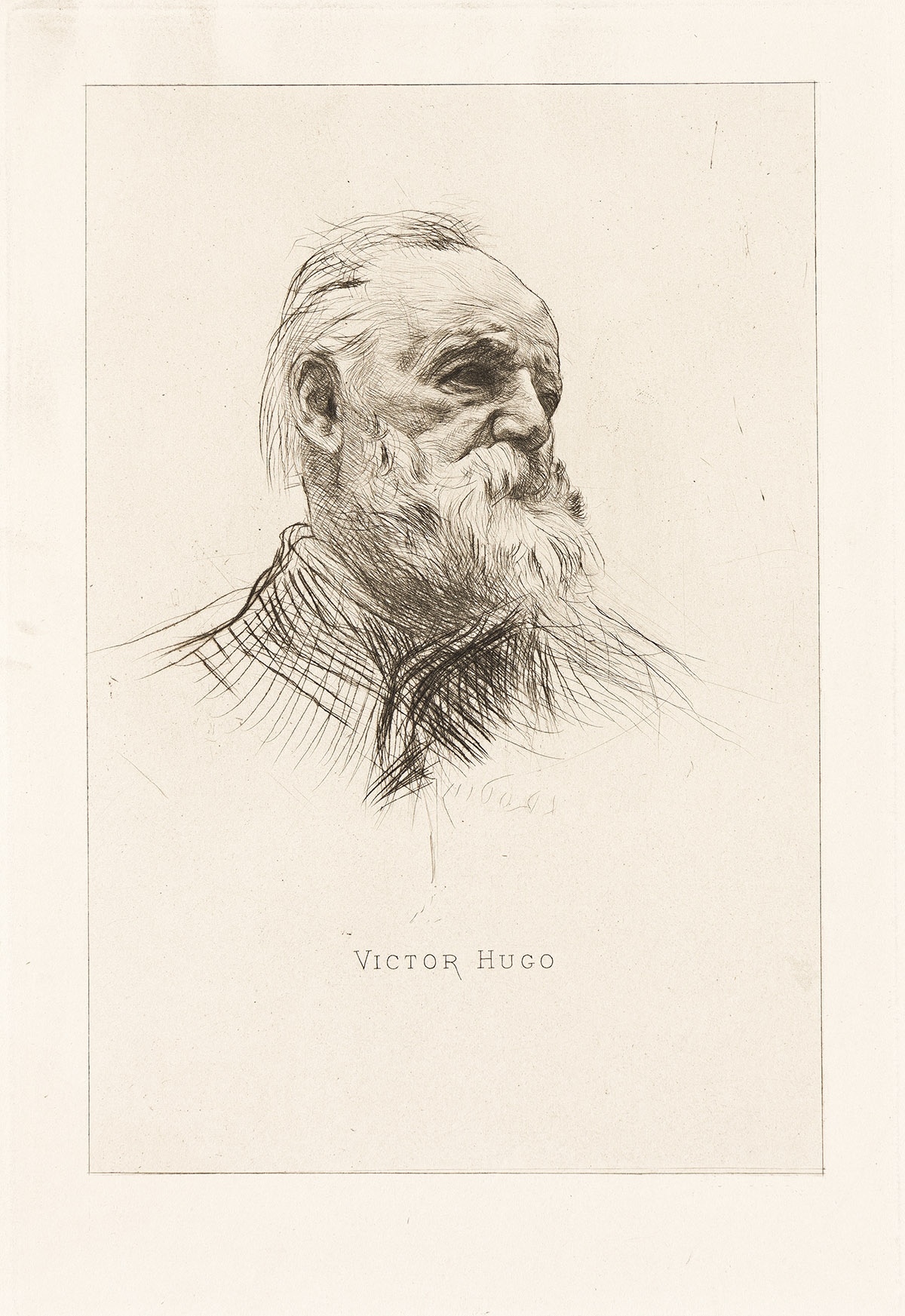 Auguste Rodin | Victor Hugo, de trois quarts (1884) | MutualArt