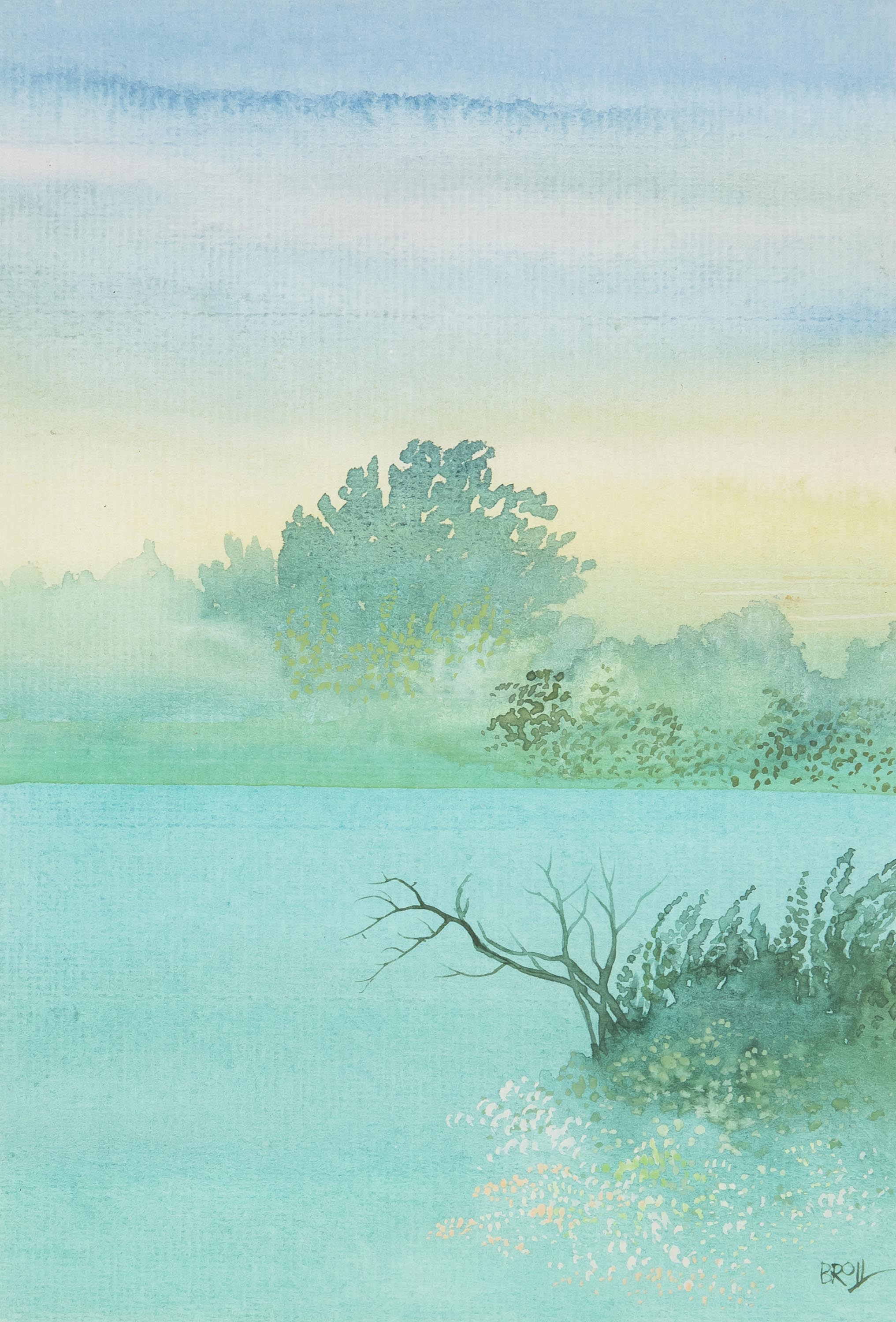 Urszula Broll | Nad wodą | MutualArt