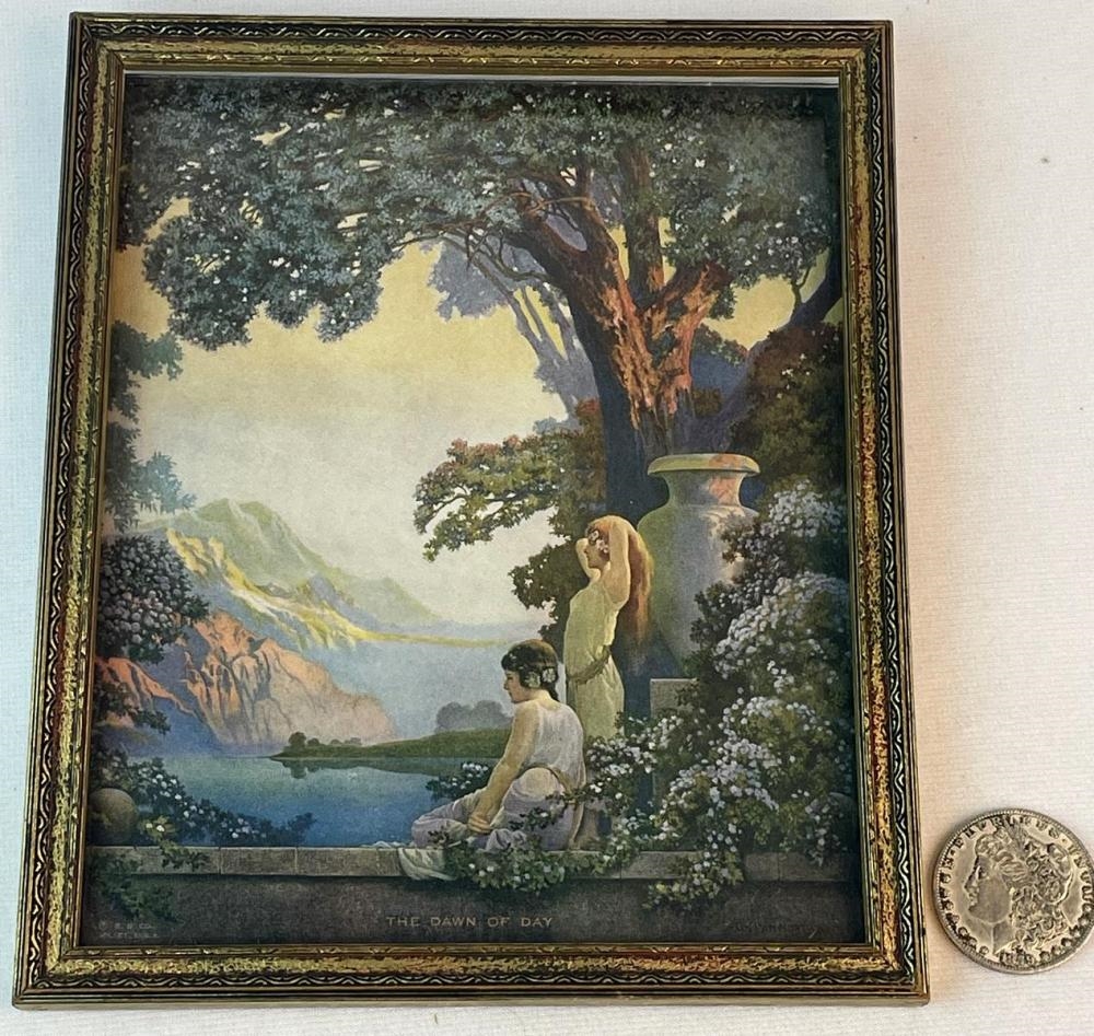 Maxfield Parrish | Dawn of the Day. | MutualArt