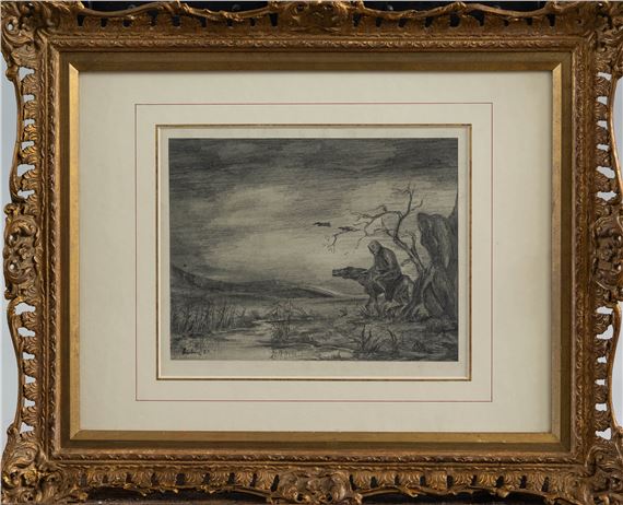Alfred Kubin | allegory of transience (1923) | MutualArt