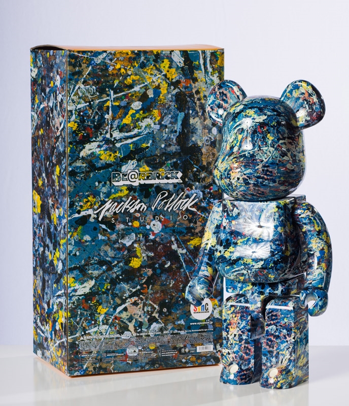 Be@rbrick | Jackson Pollock Studio 1000 (1000) | MutualArt