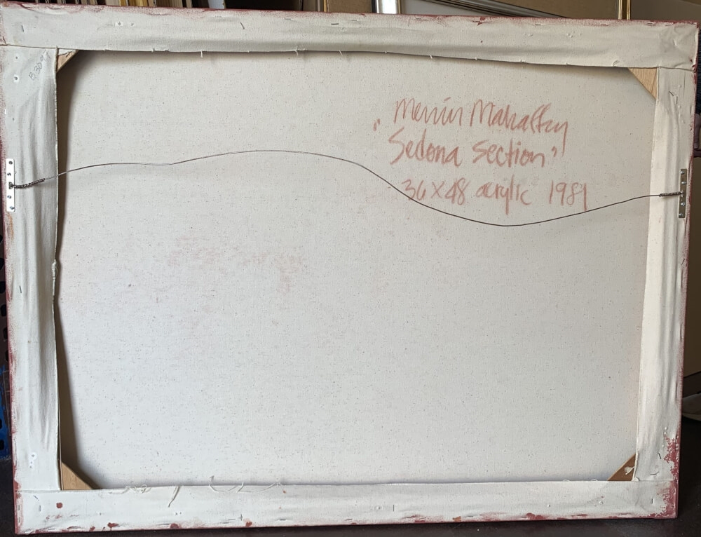 Merrill Mahaffey | Sedona Section (1981) | MutualArt