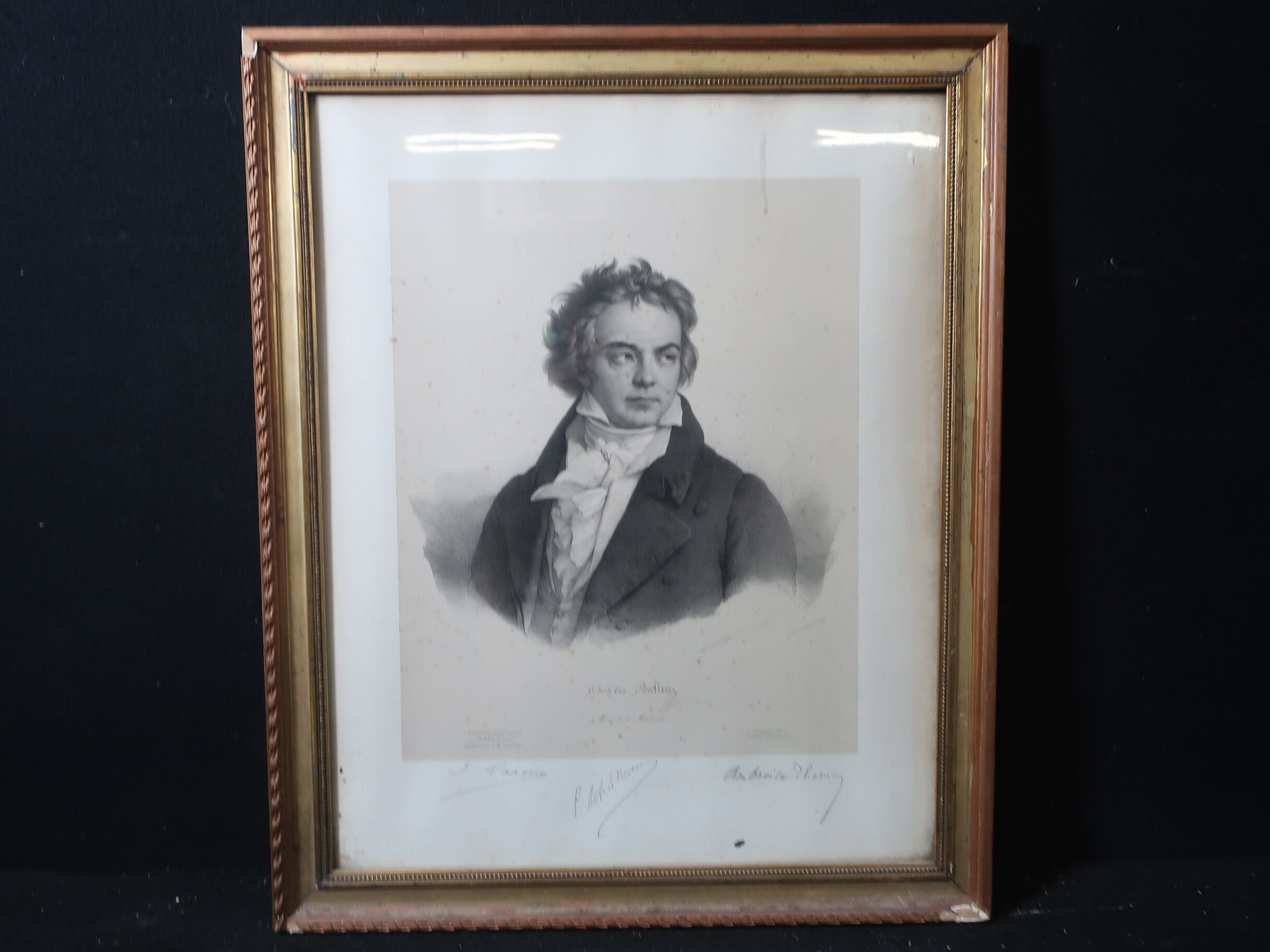 Tam Ambrose | Ambroise Thomas. Portrait de Beethoven par M. FERD ...