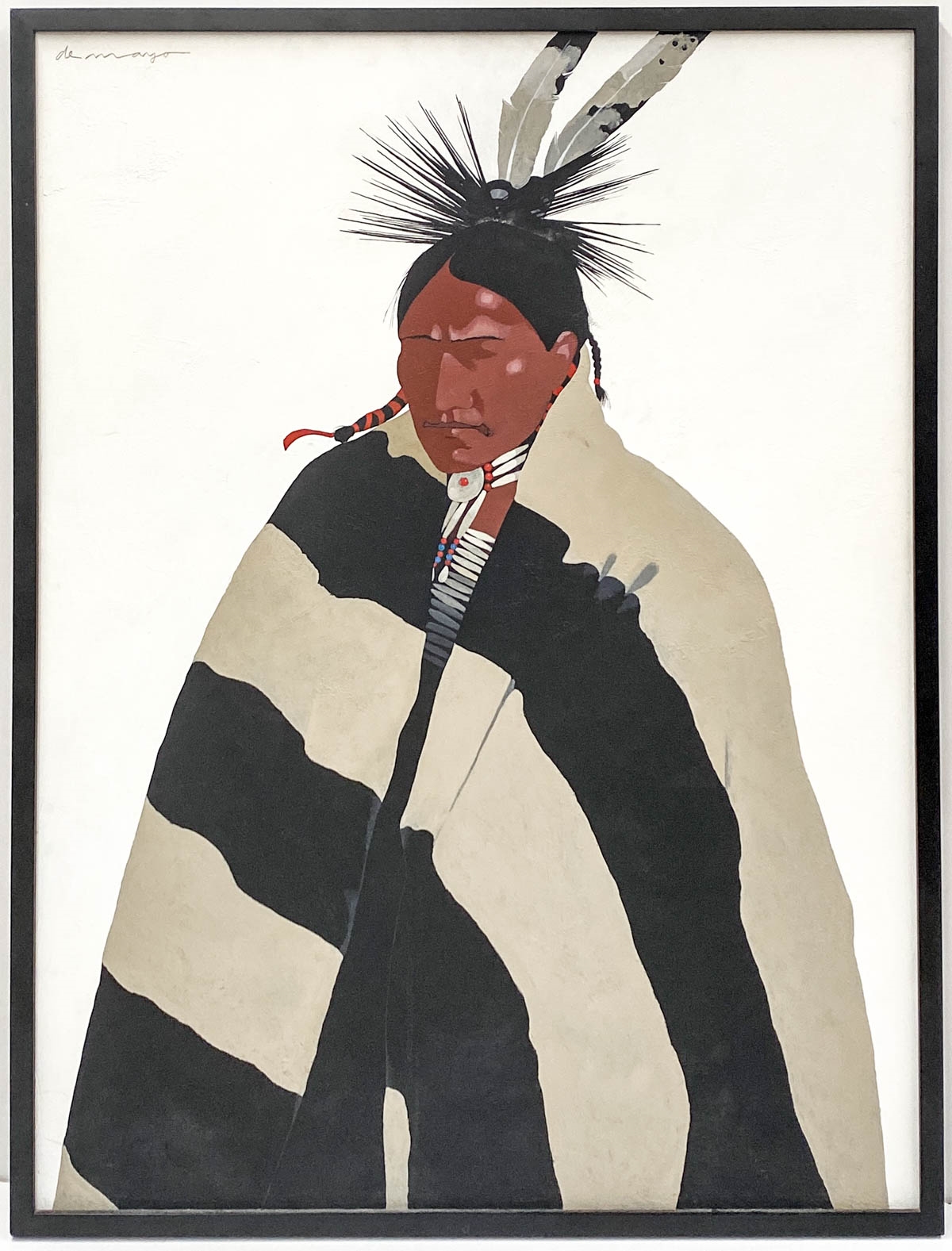 Louis DeMayo | Louis De Mayo Large Original Acrylic Painting | MutualArt