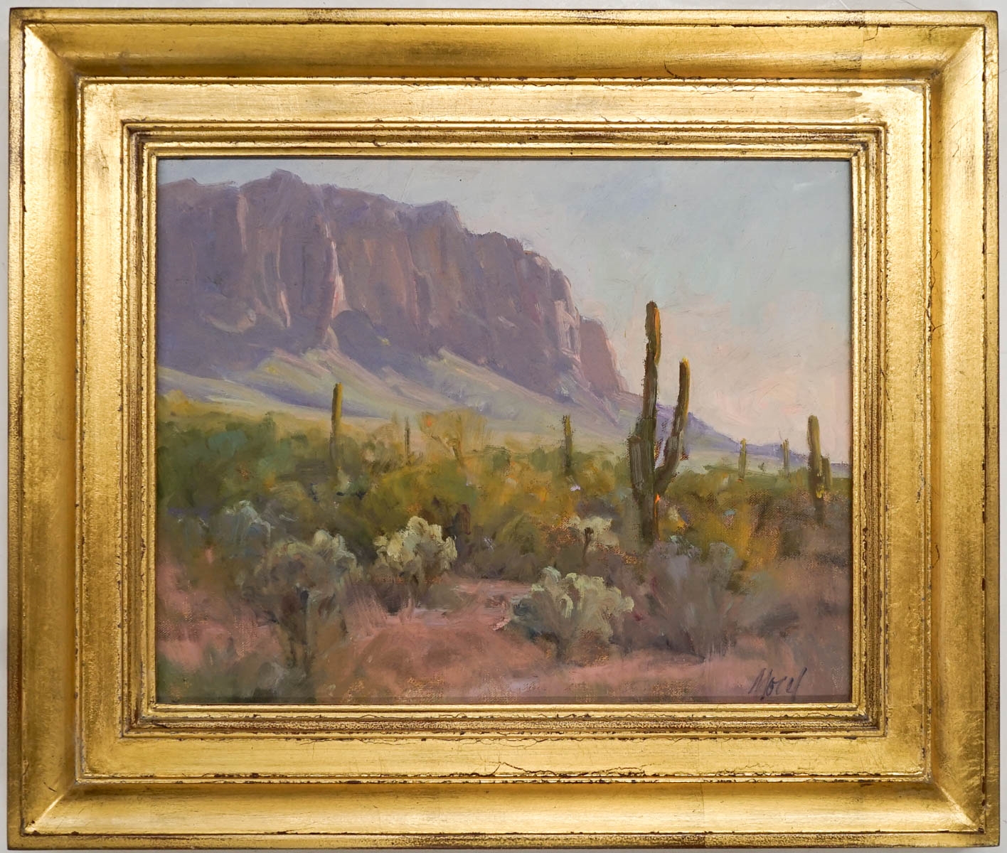 J. Chris Morel | J Chris Morel Signed Oil Painting | MutualArt