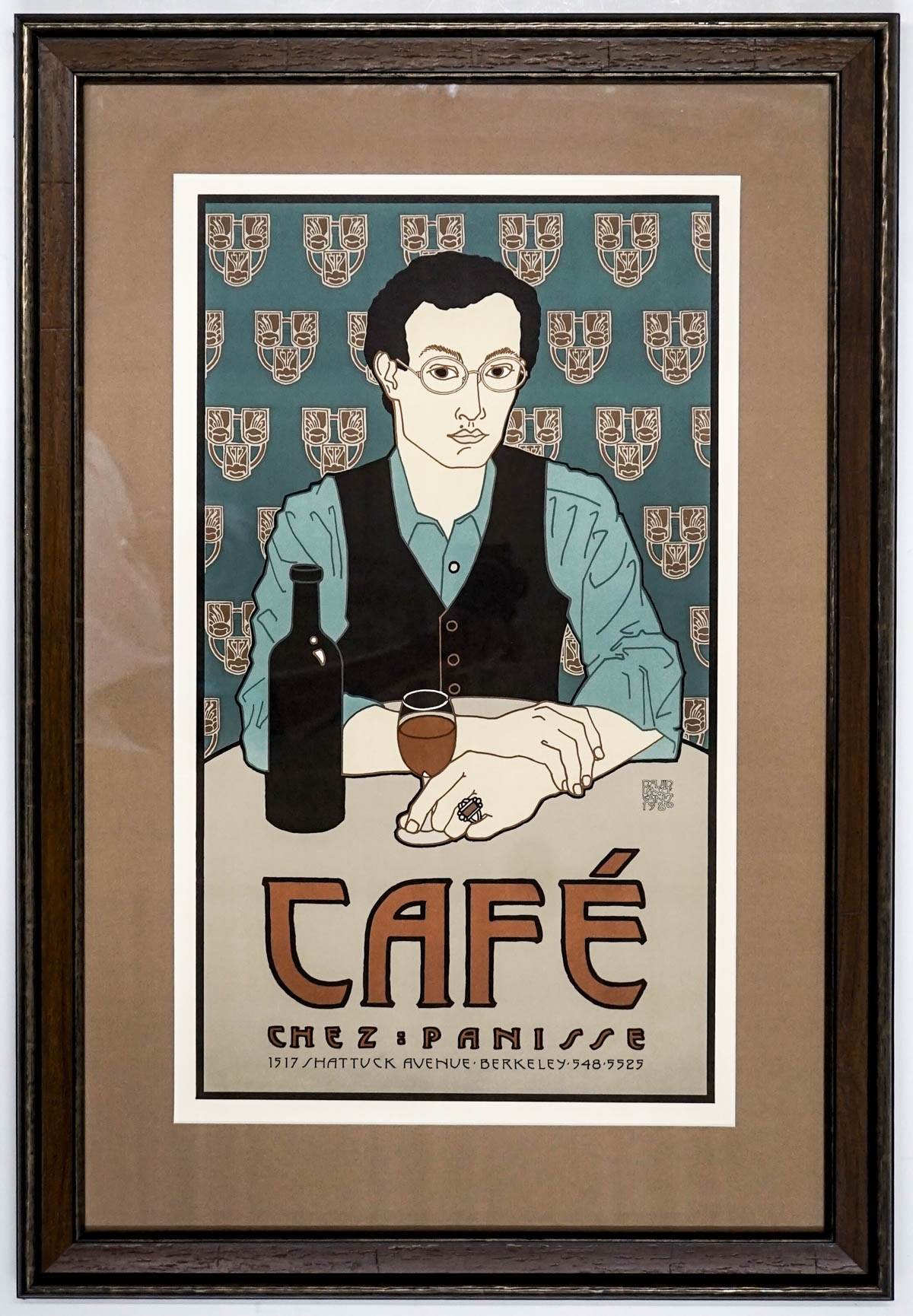 David Lance Goines | David Lance Goines for Chez Panisse Poster (1980 ...