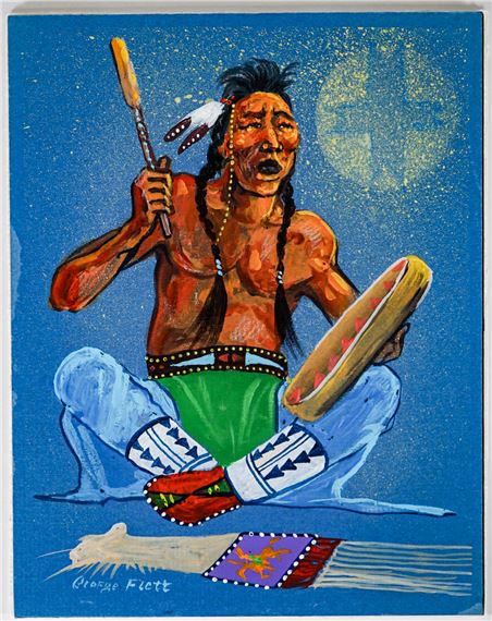 George Flett | George Flett (Spokane Tribe) Original Art & Photos ...