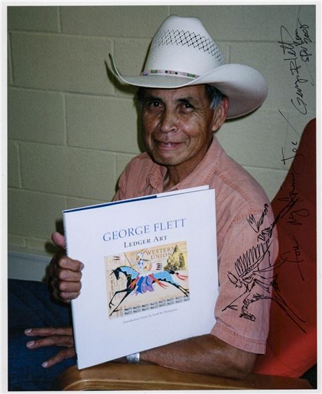 George Flett | George Flett (Spokane Tribe) Original Art & Photos ...
