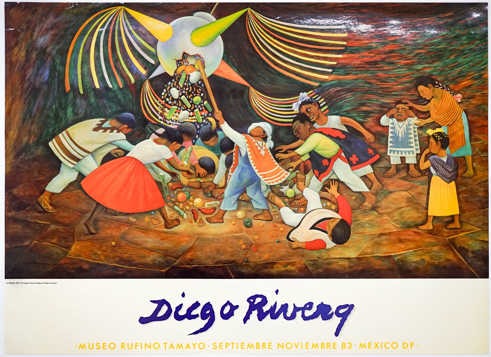 Diego Rivera | Diego Rivera Exhibition Poster (1983) | MutualArt