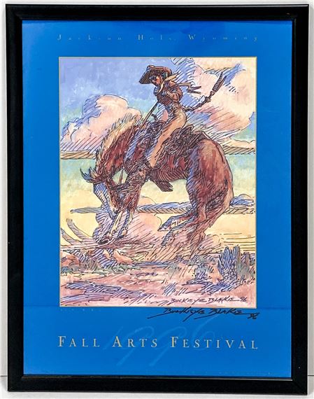Buckeye Blake | Buckeye Blake Signed Exhibition Poster (1996) (1996 ...